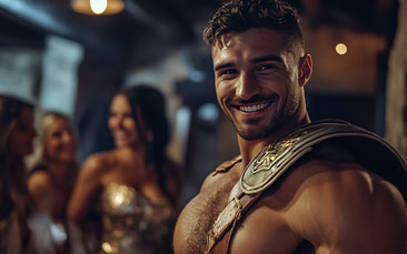 Gladi-waiter In The Buff Hen Parties | GoHen