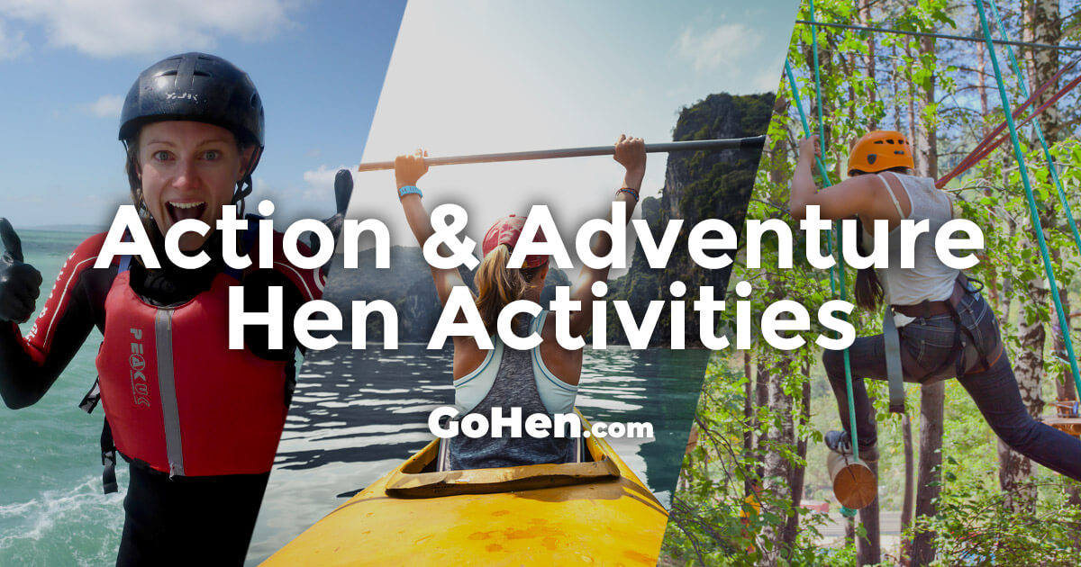 Action Packed & Adventure Hen Party Activities | GoHen