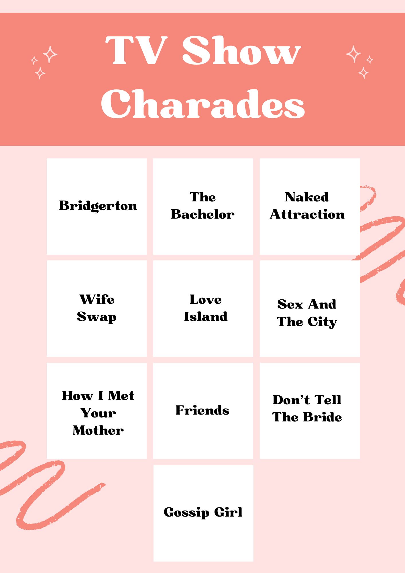 120 Hen Party Charades Ideas - GoHen Blog